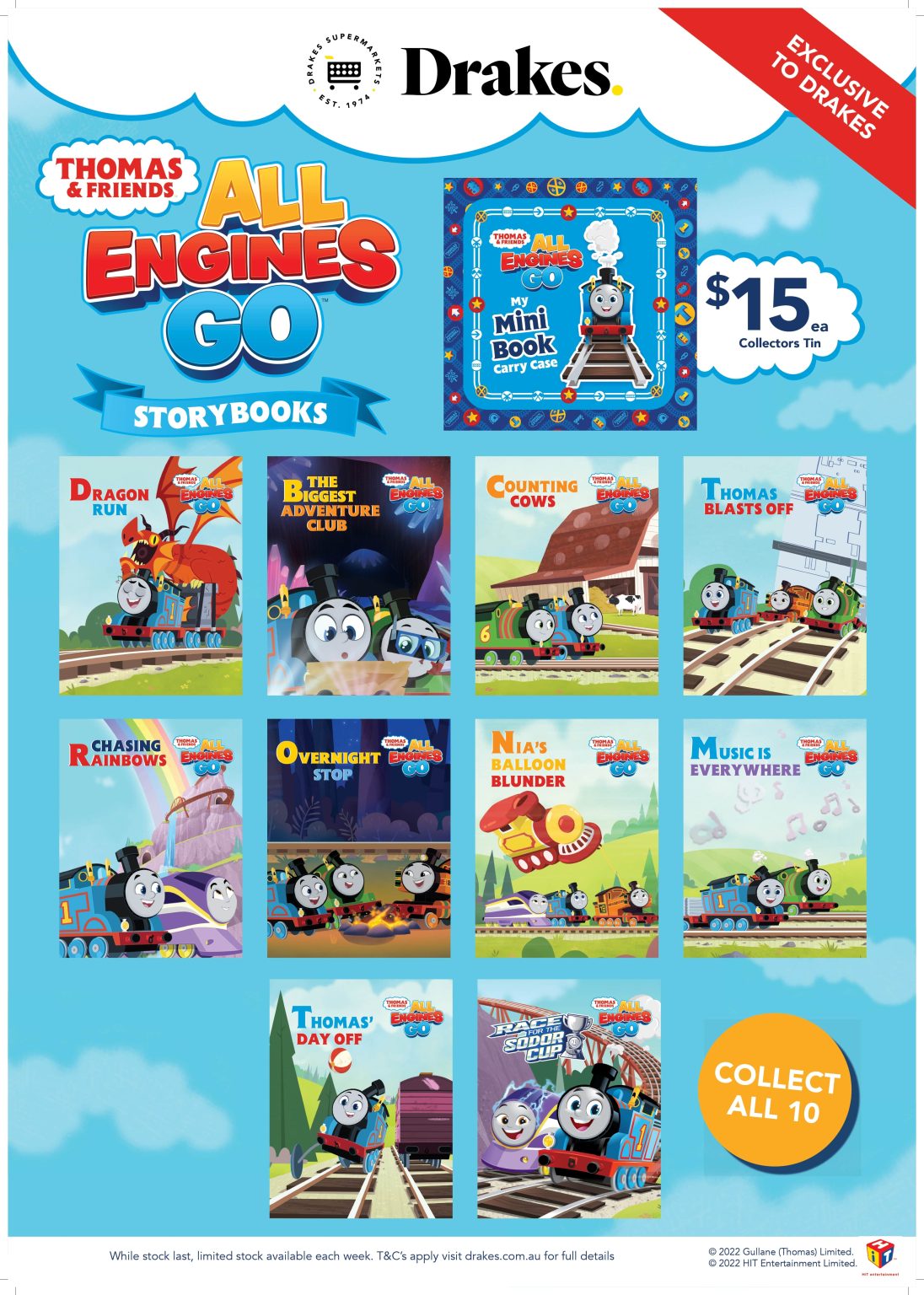 An Exclusive Ten-Part Thomas & Friends Storybook Collection – The ...