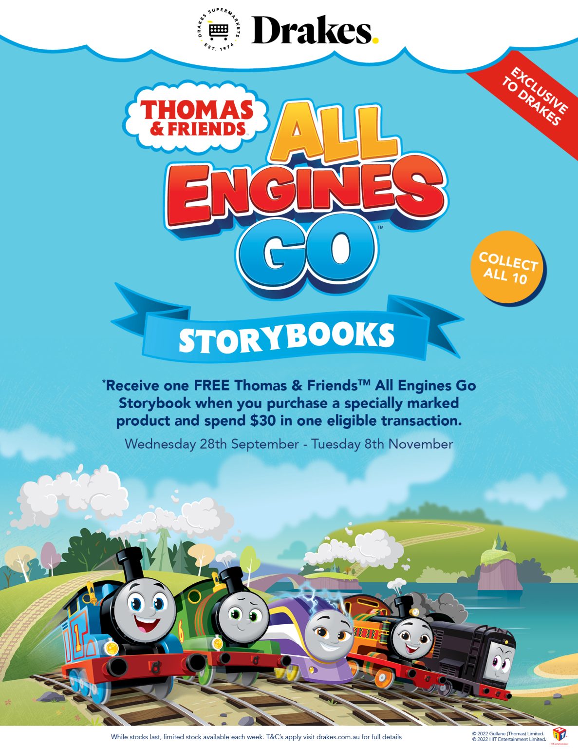 An Exclusive Ten-Part Thomas & Friends Storybook Collection – The ...